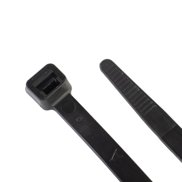 Techspan Ty-Rap Cable Tie Hd, Black, Nylon, 120lb, 100/Pk – JRV